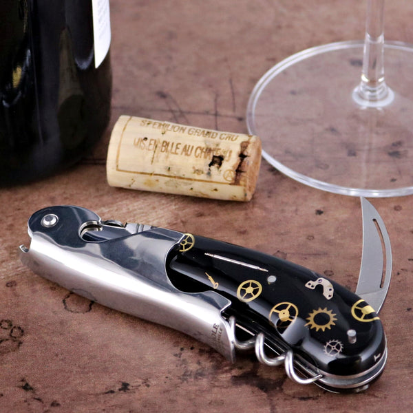 Magnum Two-Step Corkscrew Gears & Freemason - Laguiole Imports