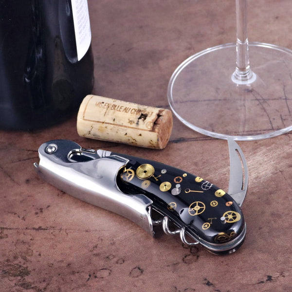 Magnum Two-Step Corkscrew Gears & Freemason - Laguiole Imports