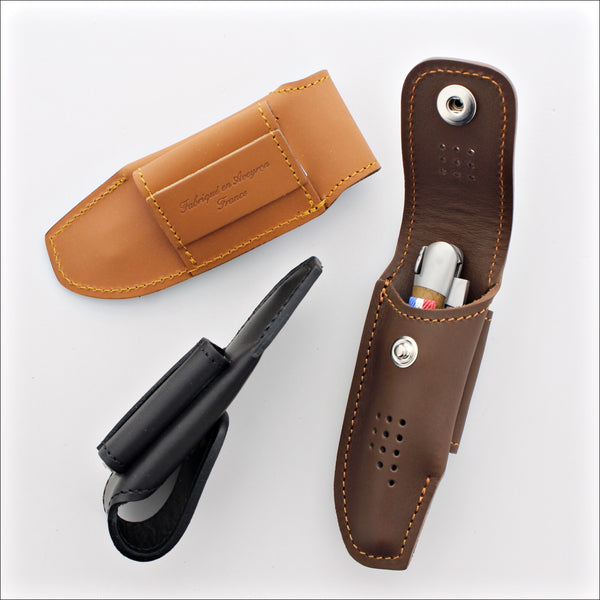 Le Sportif Leather Sheath for 11 & 12 cm Laguiole Pocket Knives ...